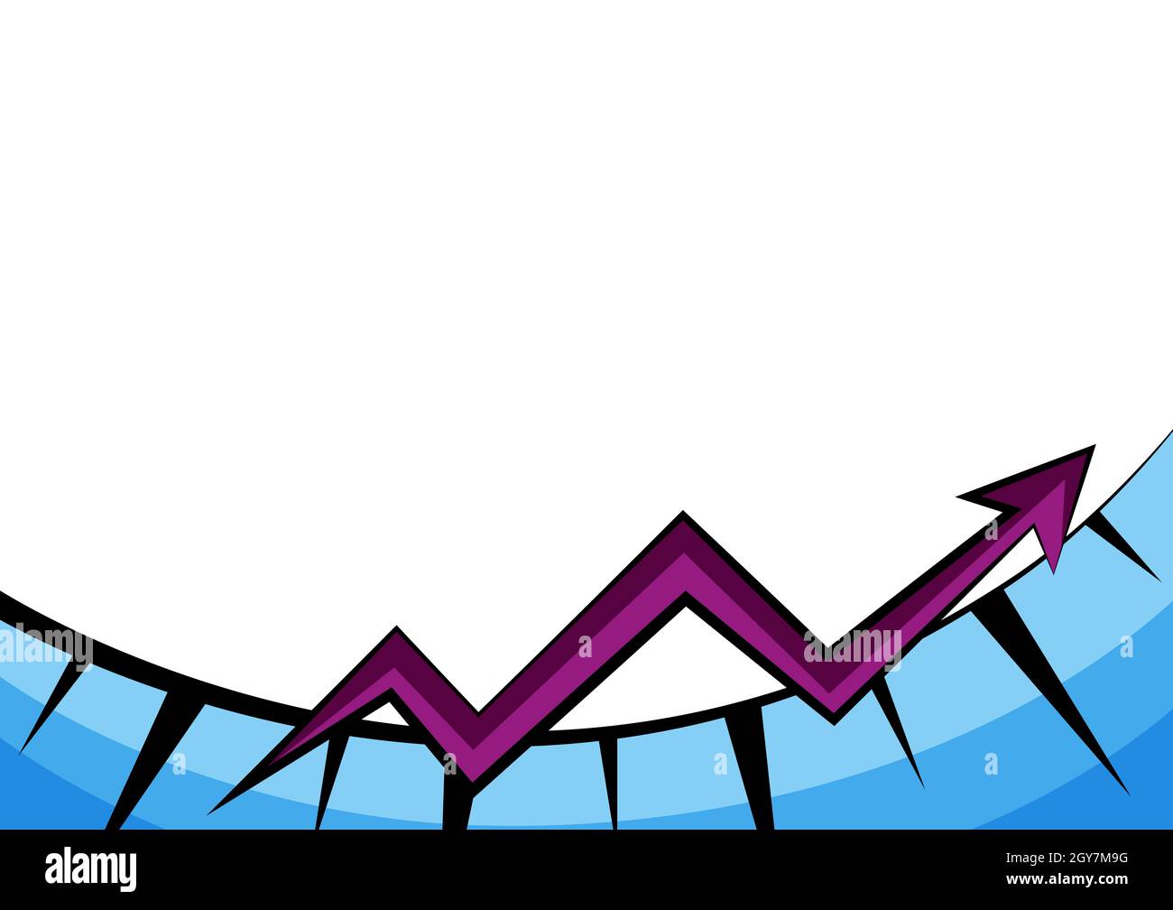 Abstract Graph Presenting Progress, Moving Forward And Improving ...
