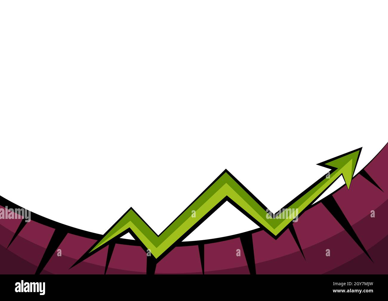 Abstract Graph Presenting Progress, Moving Forward And Improving ...