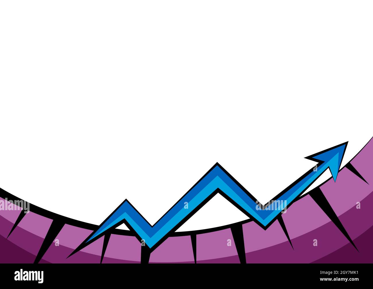 Abstract Graph Presenting Progress, Moving Forward And Improving ...