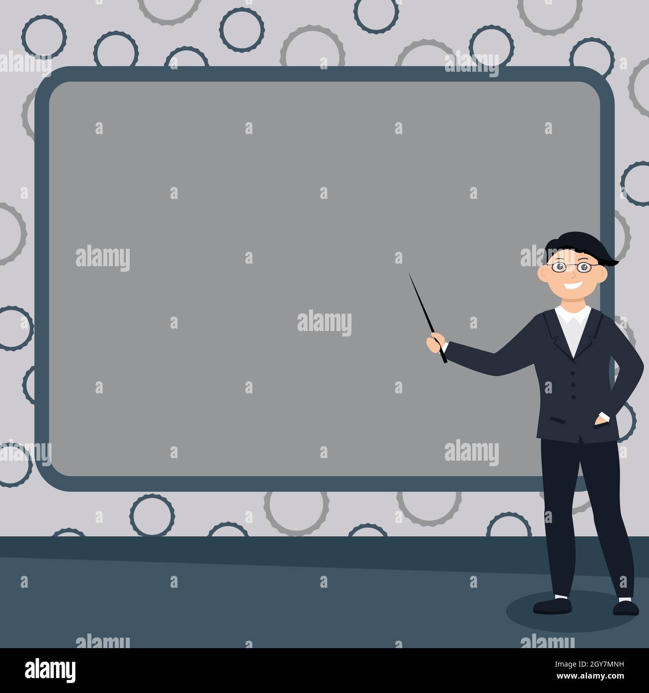 Lectures cartoon hi-res stock photography and images - Alamy