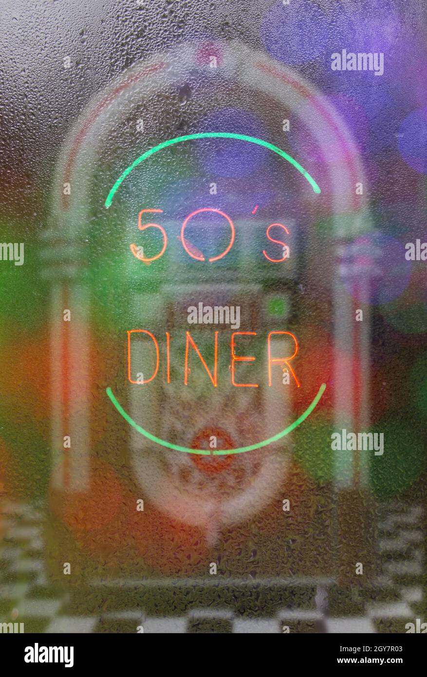 Jukebox sign hi-res stock photography and images - Alamy