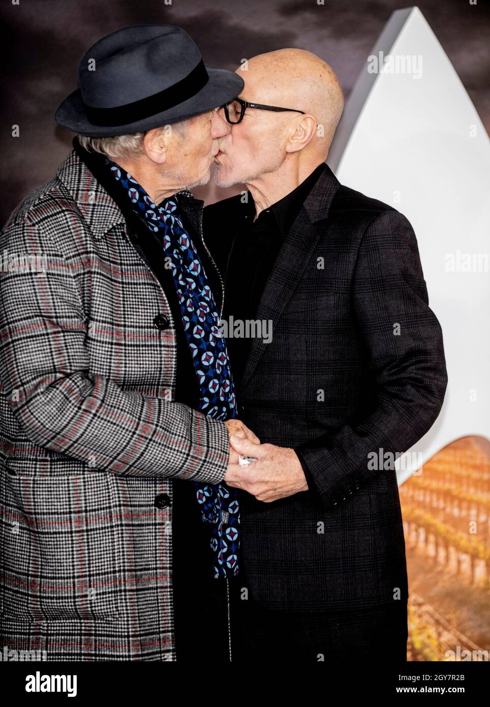 Ian McKellen and Patrick Stewart at the 'Star Trek: Picard' premiere ...