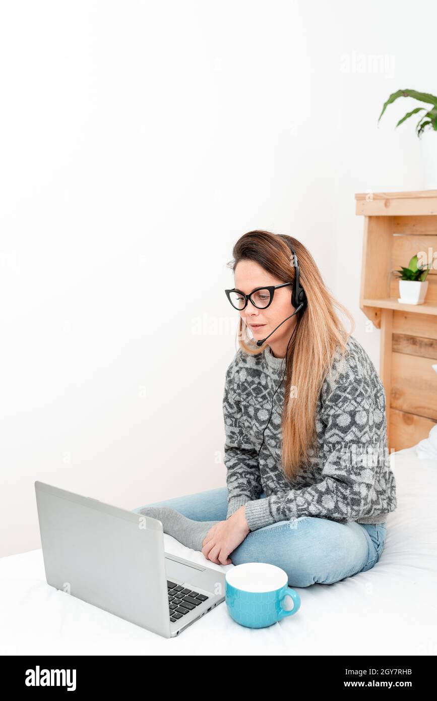 Entrepreneur Checking And Reading Emails, Student Sending Messages ...