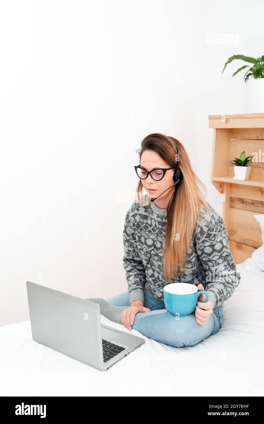 Entrepreneur Checking And Reading Emails, Student Sending Messages ...