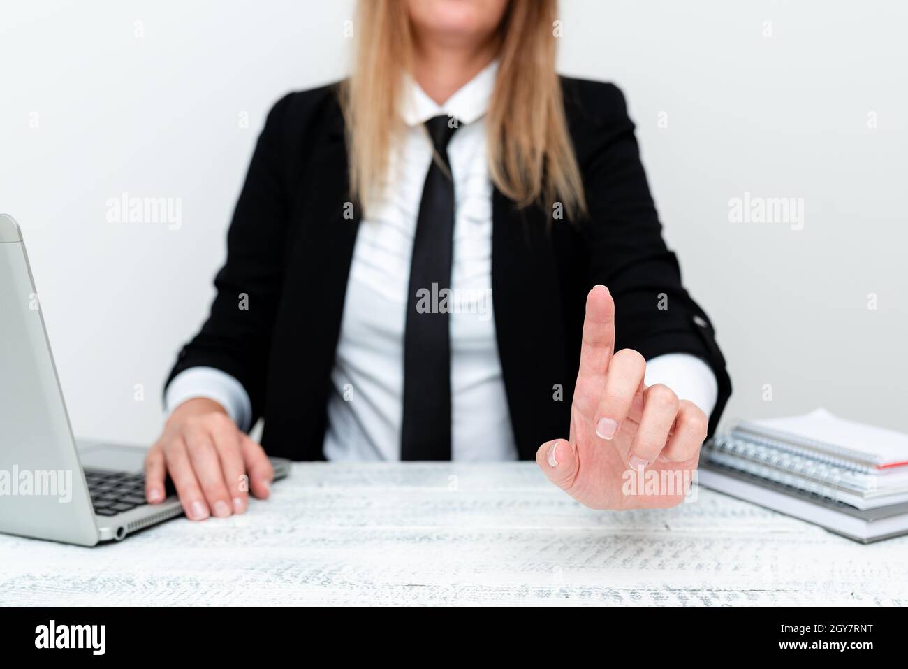 Explaining Company Problem, Abstract Providing Dispute Solutions Stock ...