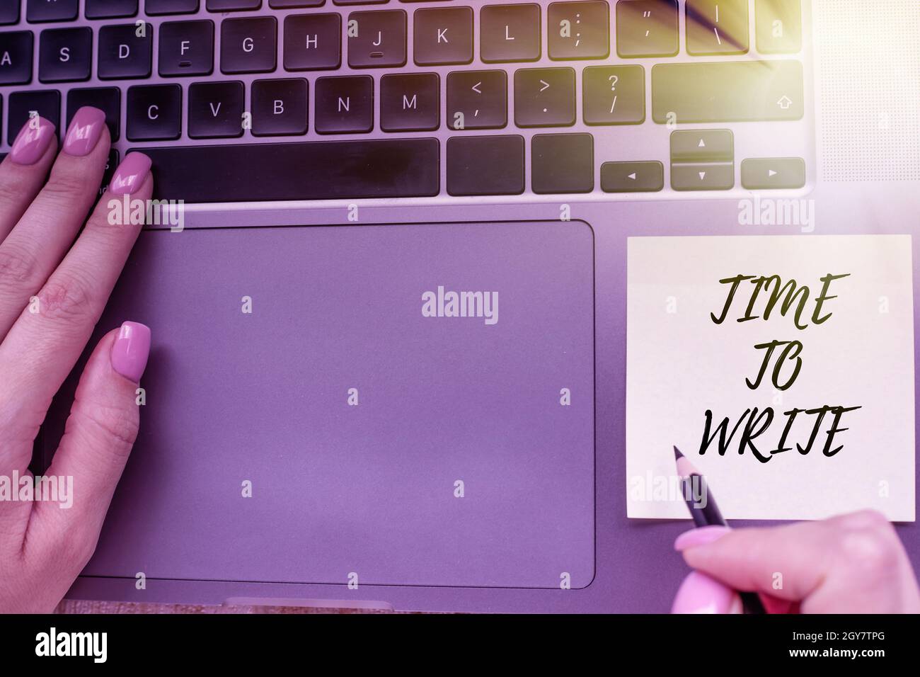 Inspiration showing sign Time To Write, Word Written on to record ...