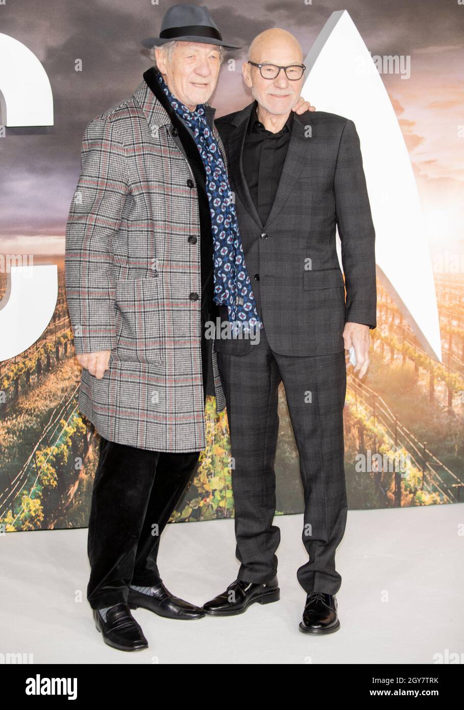 Ian McKellen and Patrick Stewart at the 'Star Trek: Picard' premiere ...