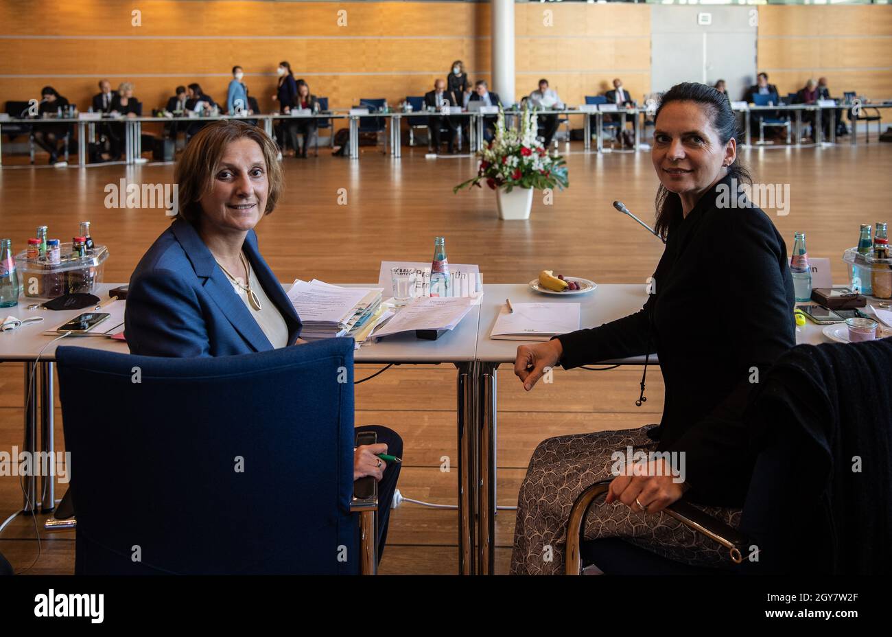 Berlin, Germany. 07th Oct, 2021. Britta Ernst, President of the ...