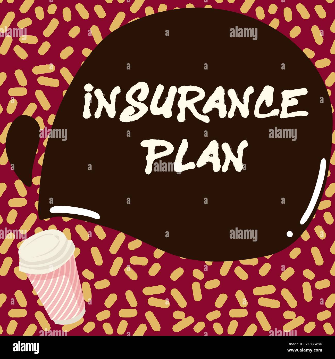 Conceptual display Insurance Plan, Conceptual photo includes the risk ...