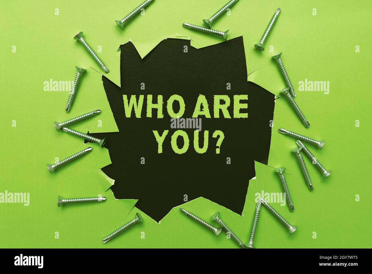 Inspiration showing sign Who Are You Question, Business approach asking ...