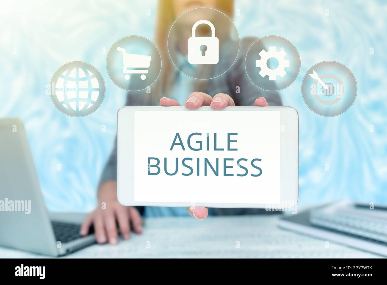 Conceptual caption Agile Business, Business overview capability of ... Conceptual caption Agile Business, Business overview capability of ...