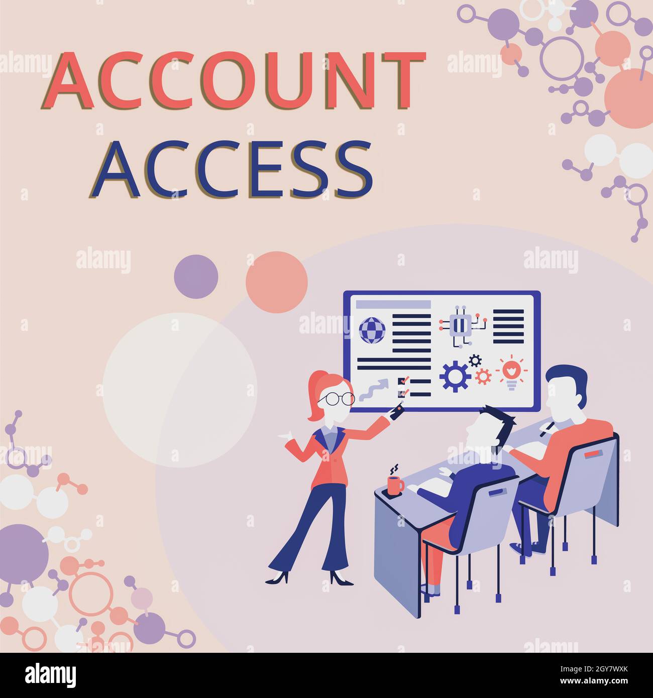 Hand writing sign Account Access, Concept meaning full privilege for ...