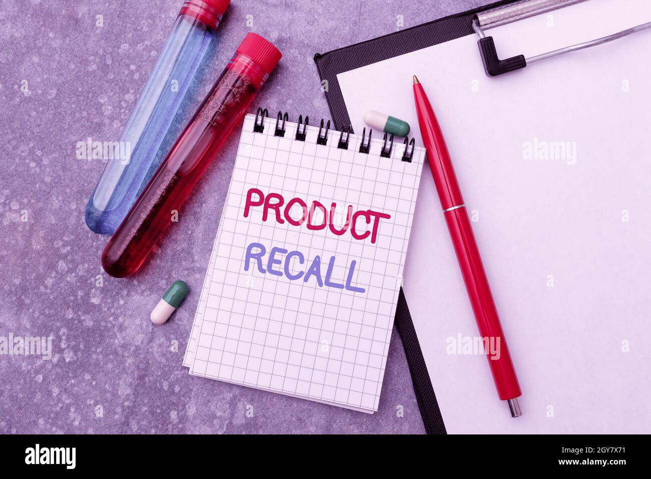 Conceptual Caption Product Recall Business Idea Request To Return The Possible Product Issues