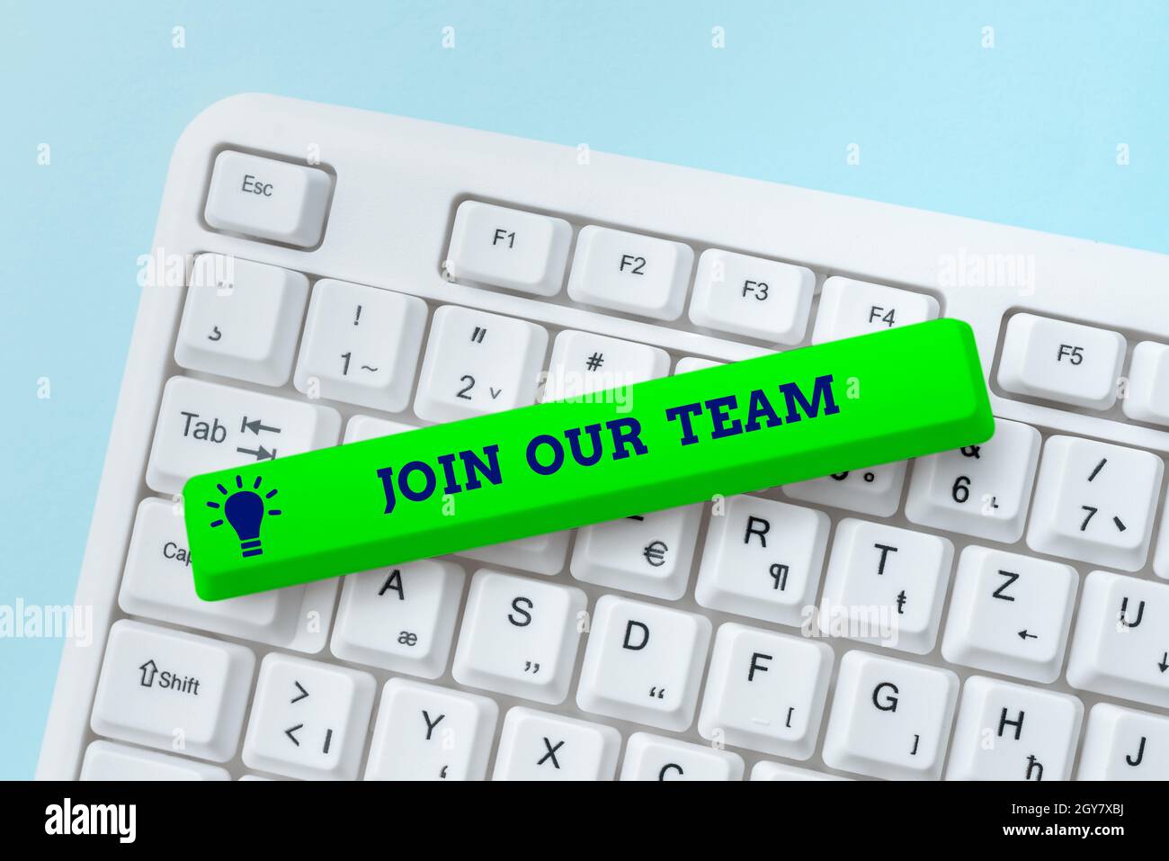 Sign displaying Join Our Team, Business showcase inviting someone into ...