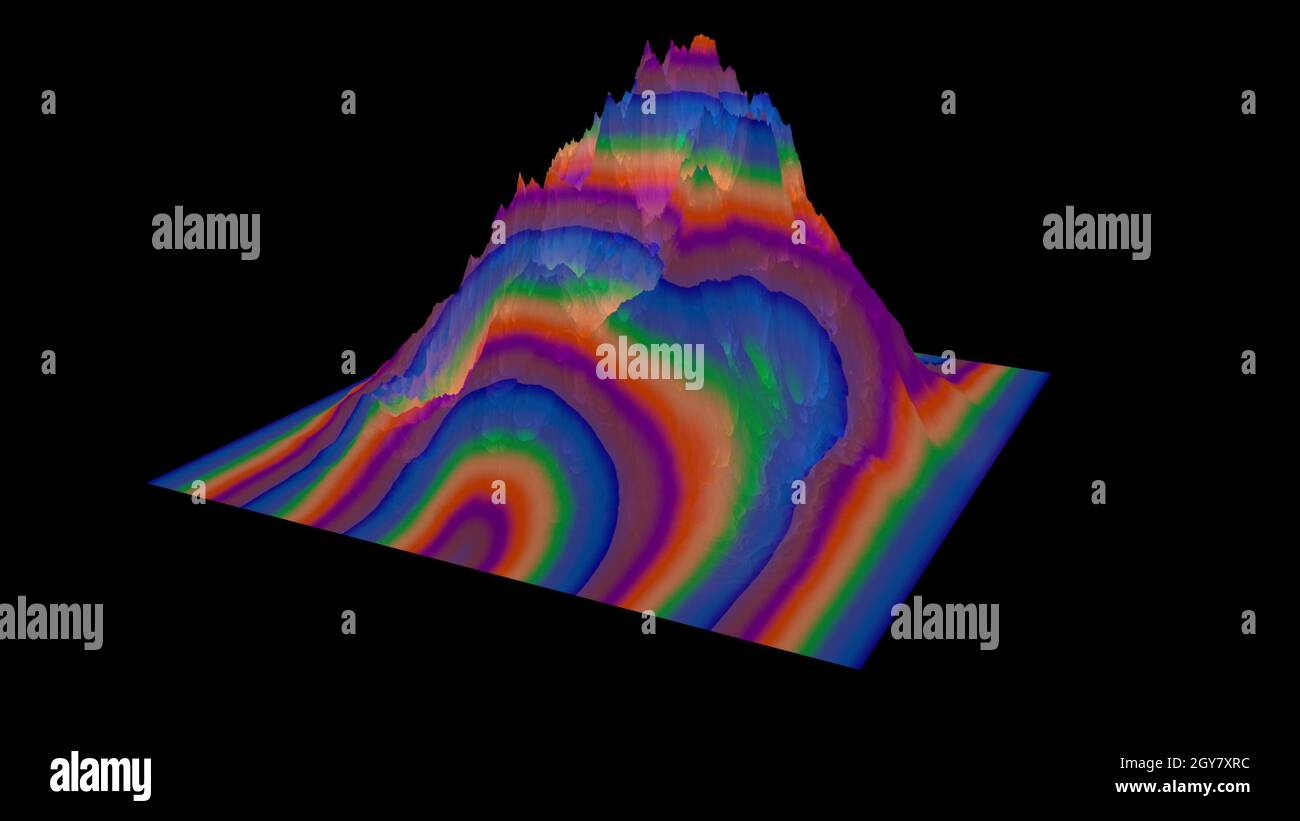 Abstract vertex with 3d render gradient and geometric textures ...