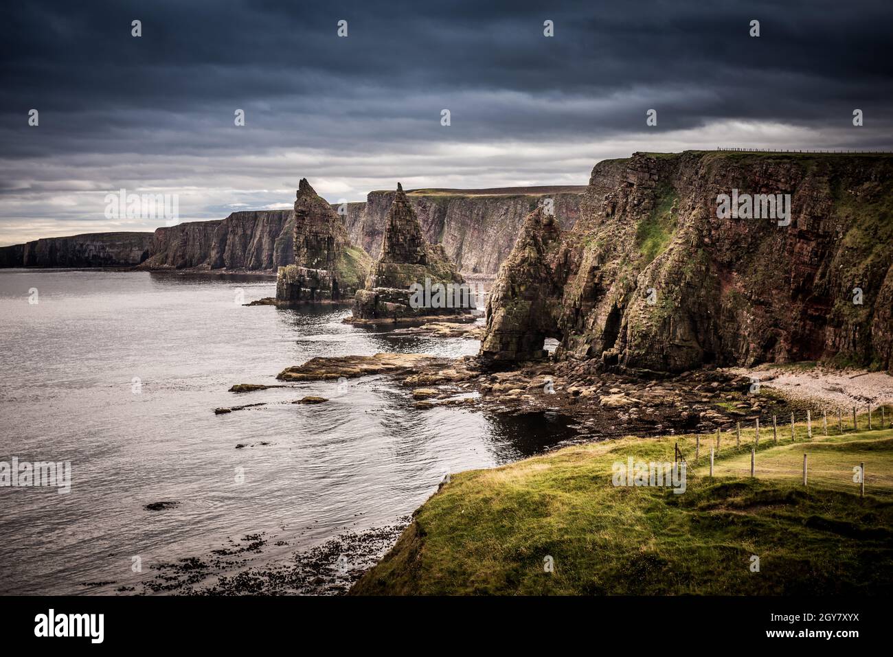 The rugged & bleak yet beauty of nature that formed the Stacks out of ...
