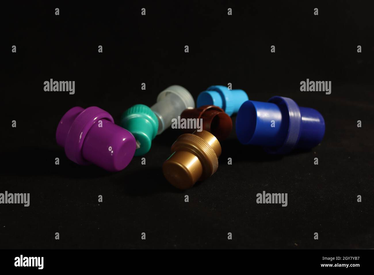 beautiful plastic plugs colors different dosing protection different ...
