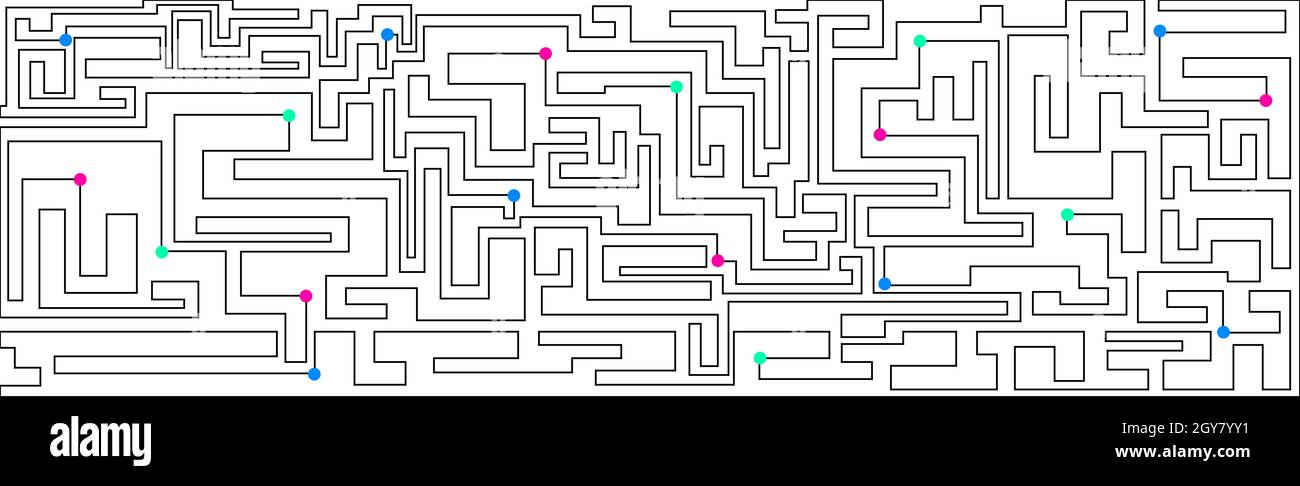 Black lines on a white background, background in the form of a ...