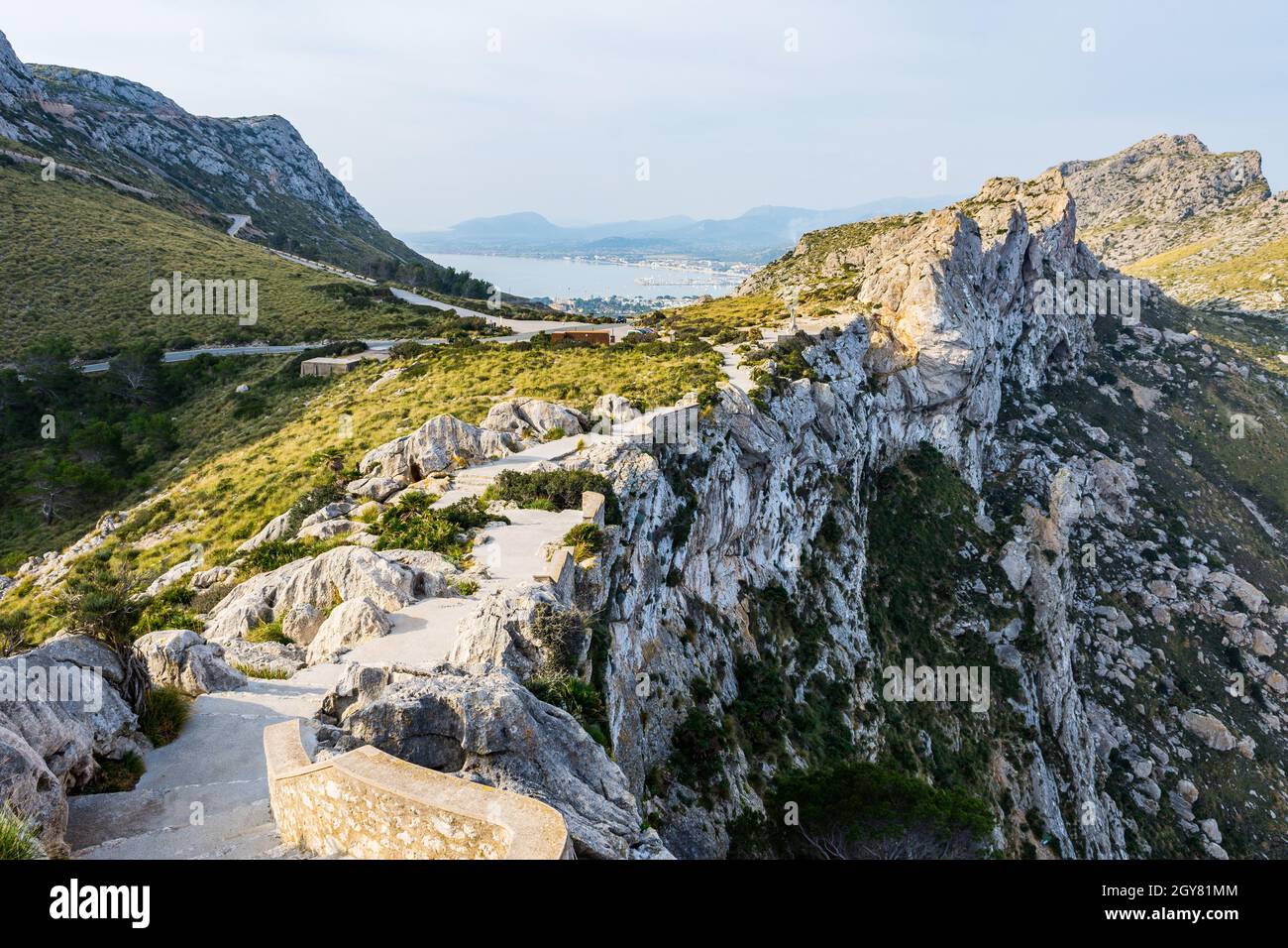 Viewpoint close to Cap Formentor, Majorca Stock Photo - Alamy