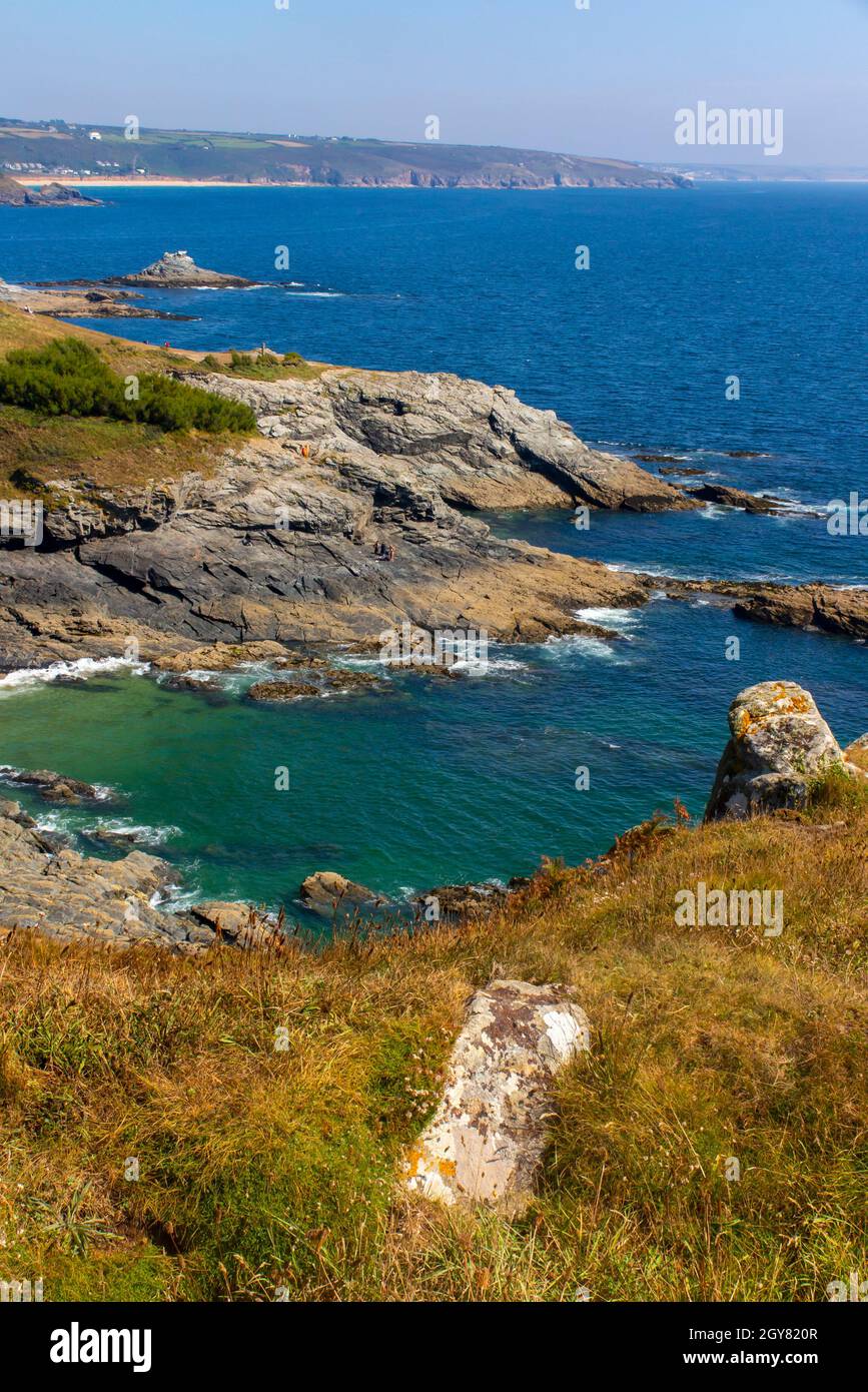 Prussia cove cornwall hi-res stock photography and images - Alamy