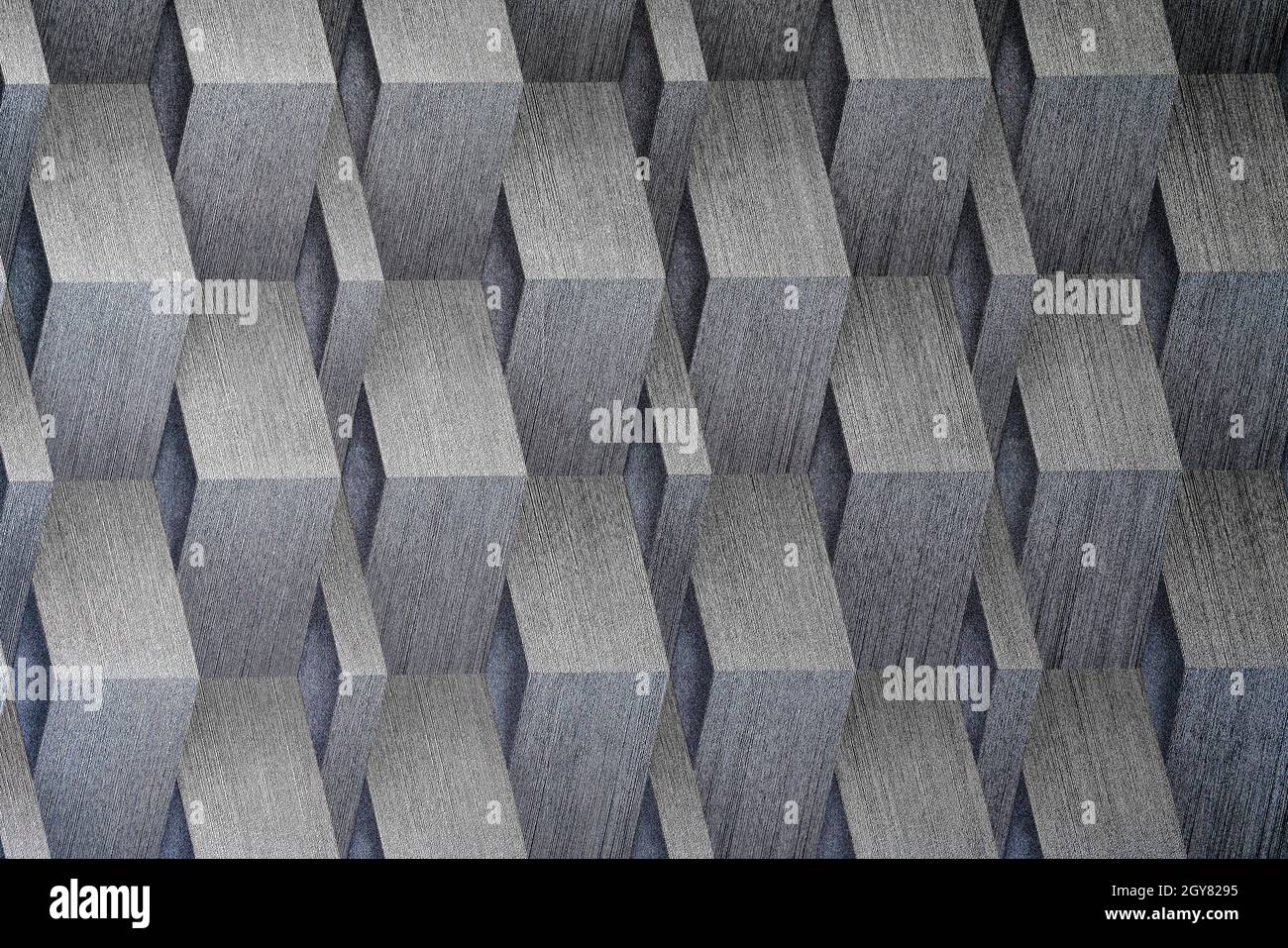 Black and white 3d shapes hi-res stock photography and images - Alamy