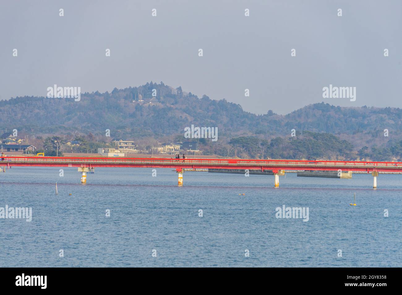 Fukuura Bridge of the three most scenic spots in Japan Matsushima ...