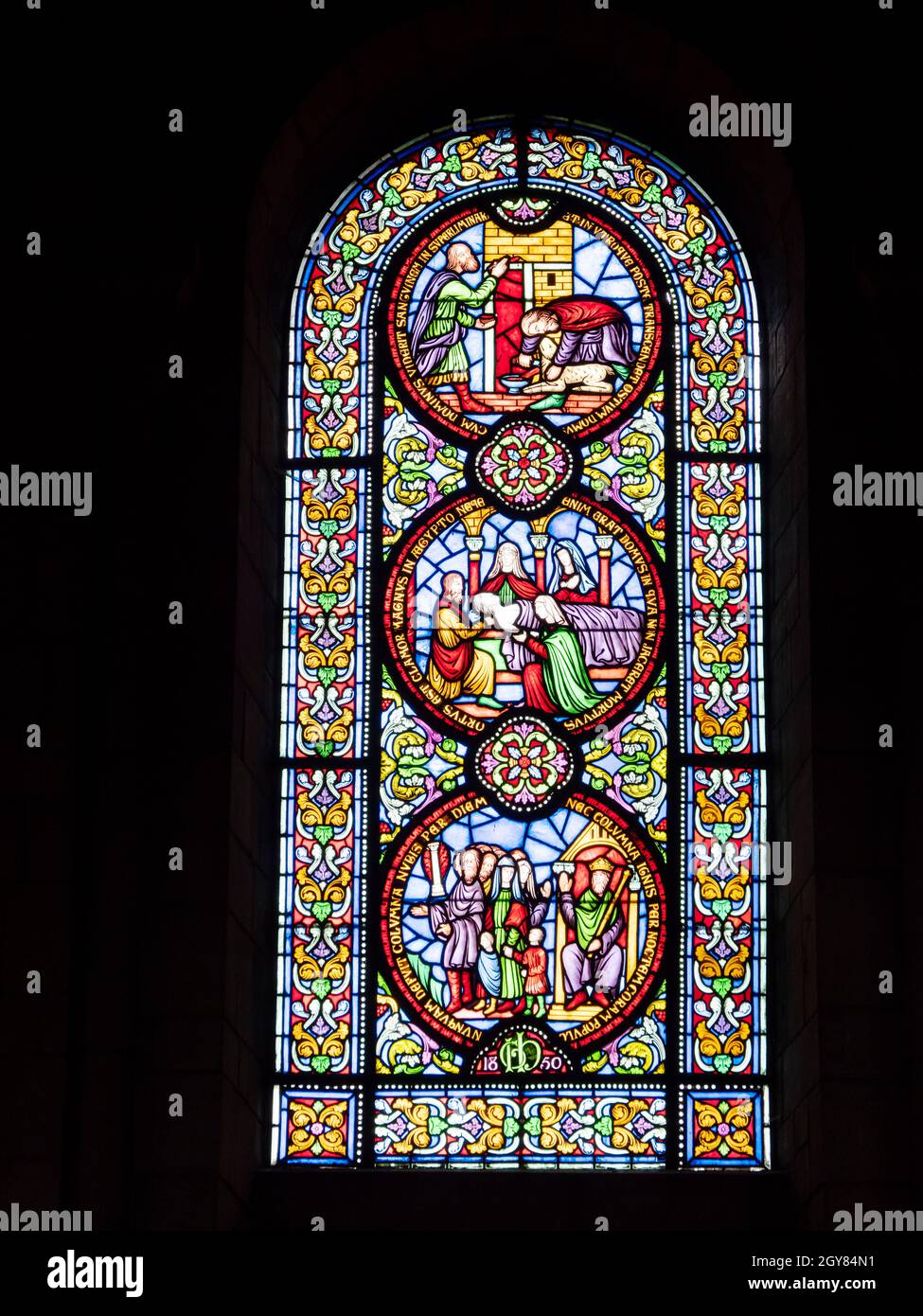 Ely cathedral stained glass window hi-res stock photography and images ...
