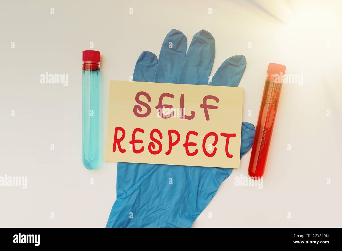 Conceptual display Self Respect, Business idea Pride and confidence in ...