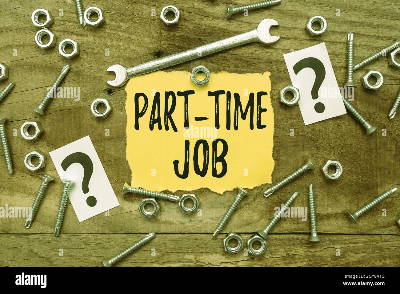 Part time job sign hi-res stock photography and images - Alamy