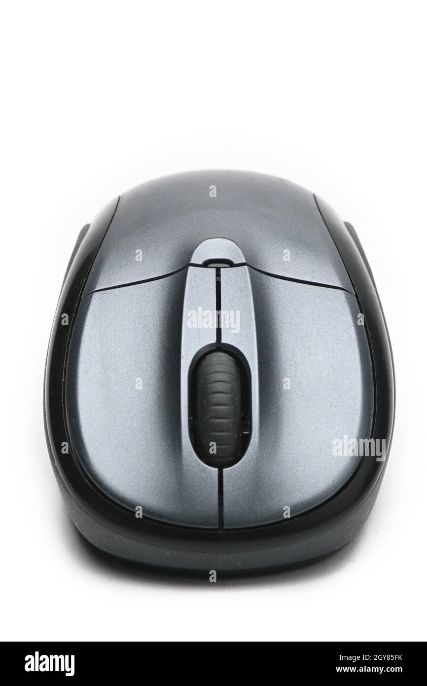Computer mouse on a white isolated background Stock Photo - Alamy