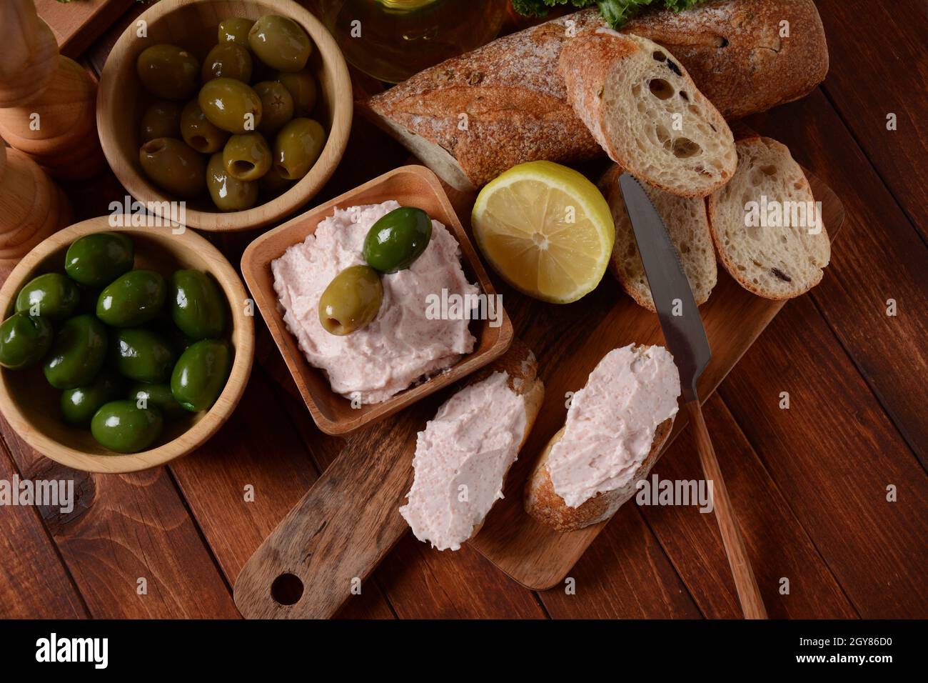Taramosalata Greek spread Paste (pate) made of ground fish, shrimps ...