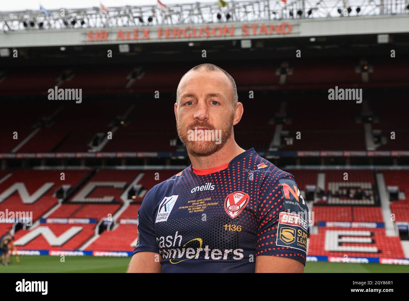 James Roby of St Helens at Old Trafford ahead of Saturdays Grand Final ...