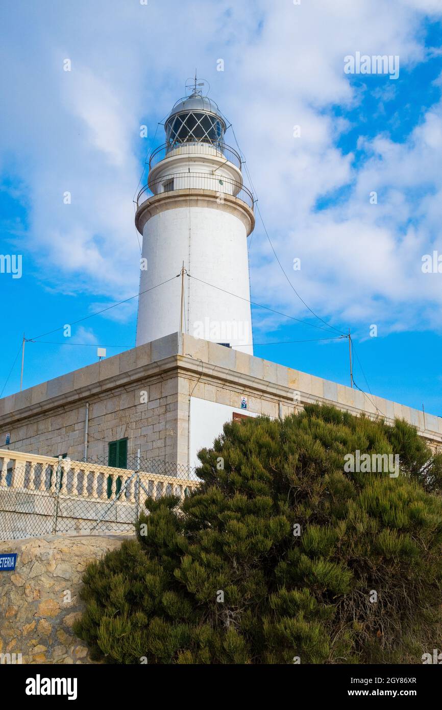 Lighthouse - Cap Formentor, Majorca Stock Photo - Alamy