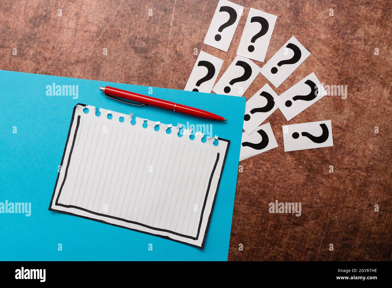 Writing Inquiries And Thinking Of New Ideas, Breaking Confusion And ...