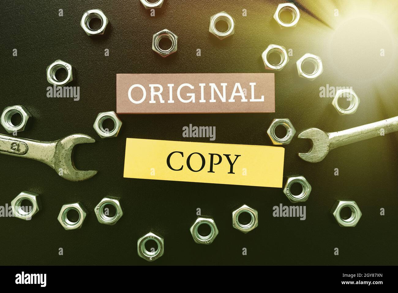 Text showing inspiration Original Copy, Internet Concept Main Script ...