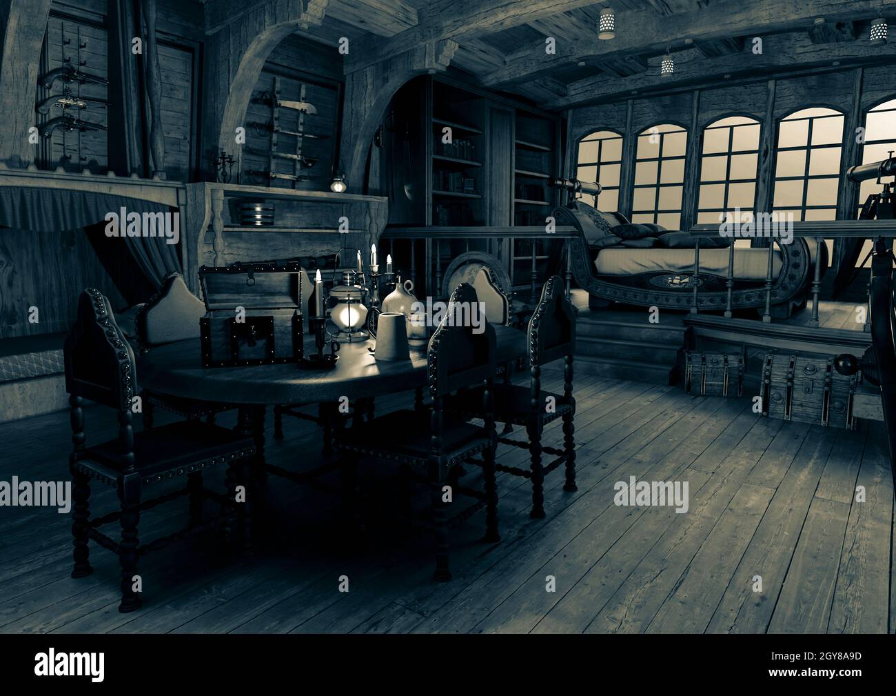 Pirate’s dinner adventure hi-res stock photography and images - Alamy