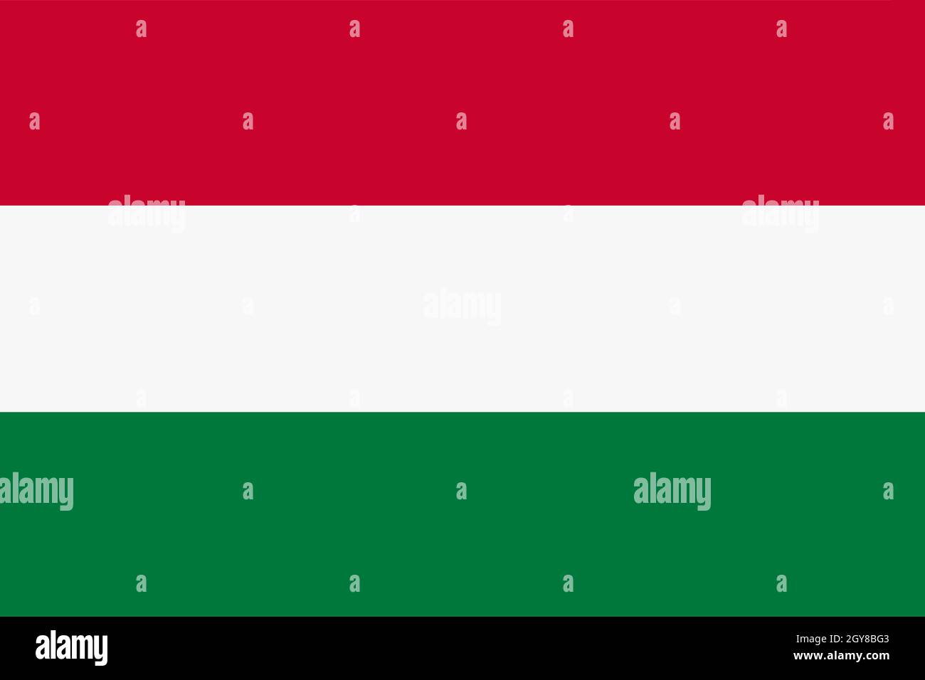 A Hungary flag background illustration red white green Stock Photo - Alamy