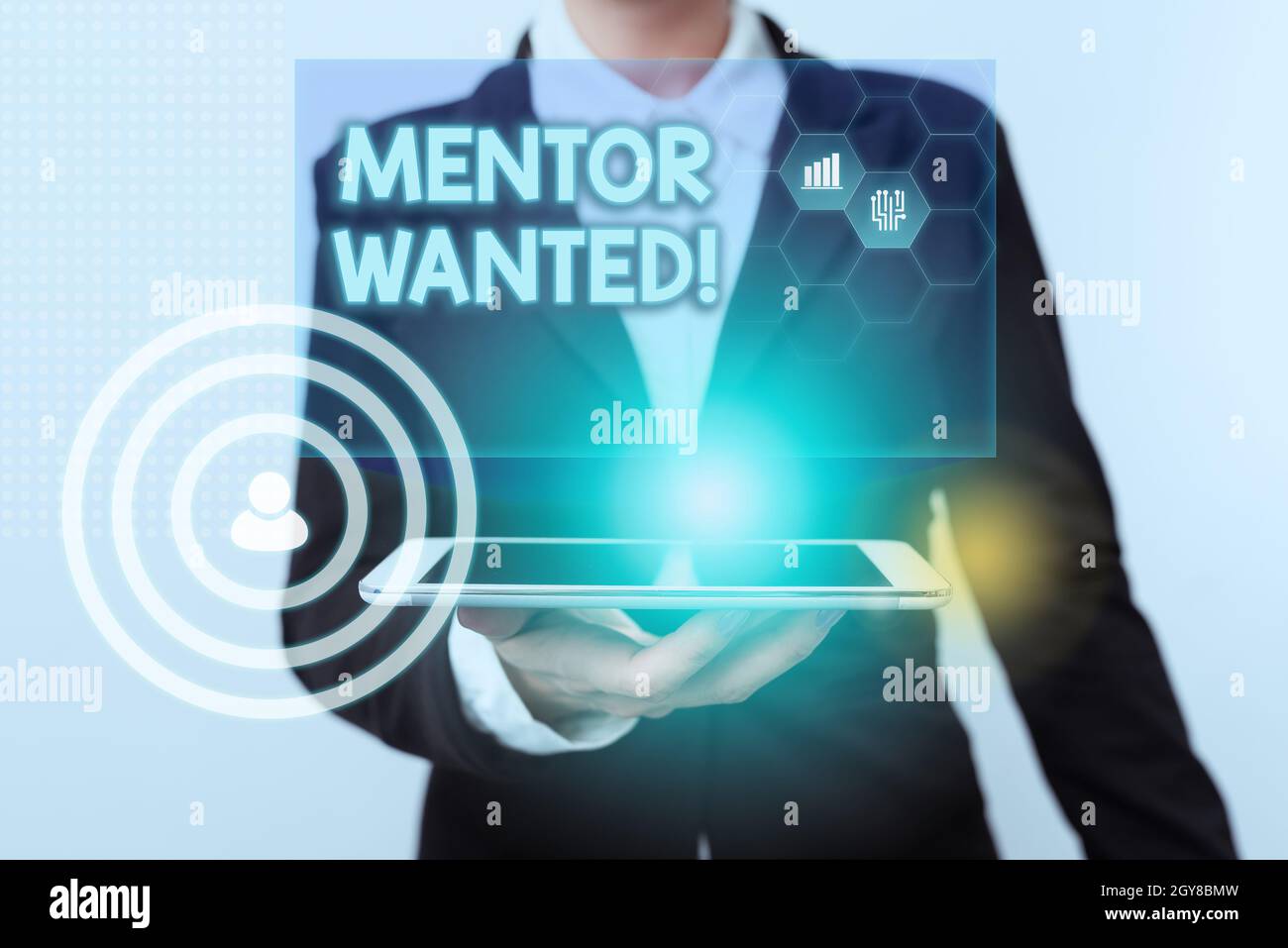 Hand writing sign Mentor Wanted, Internet Concept finding someone who ...