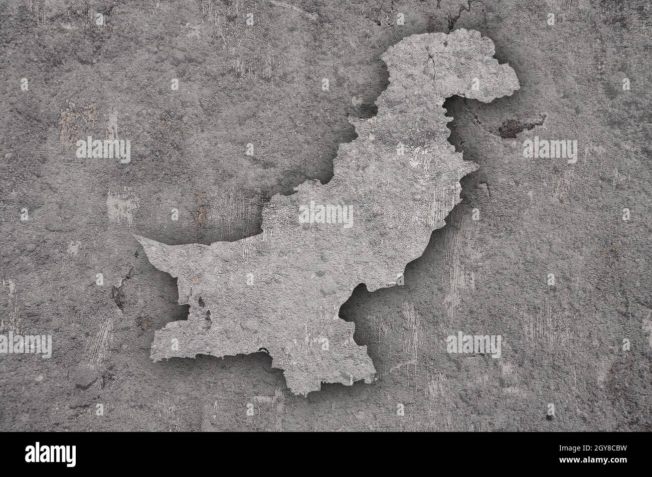 Old pakistan map hi-res stock photography and images - Alamy