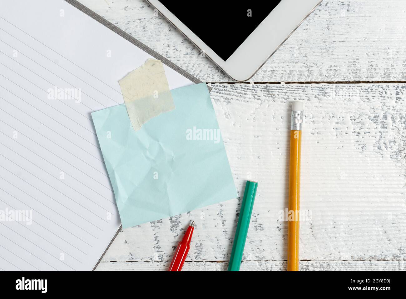 Composing Letter Idea, Listing Text Documents, Drafting Handwritten ...