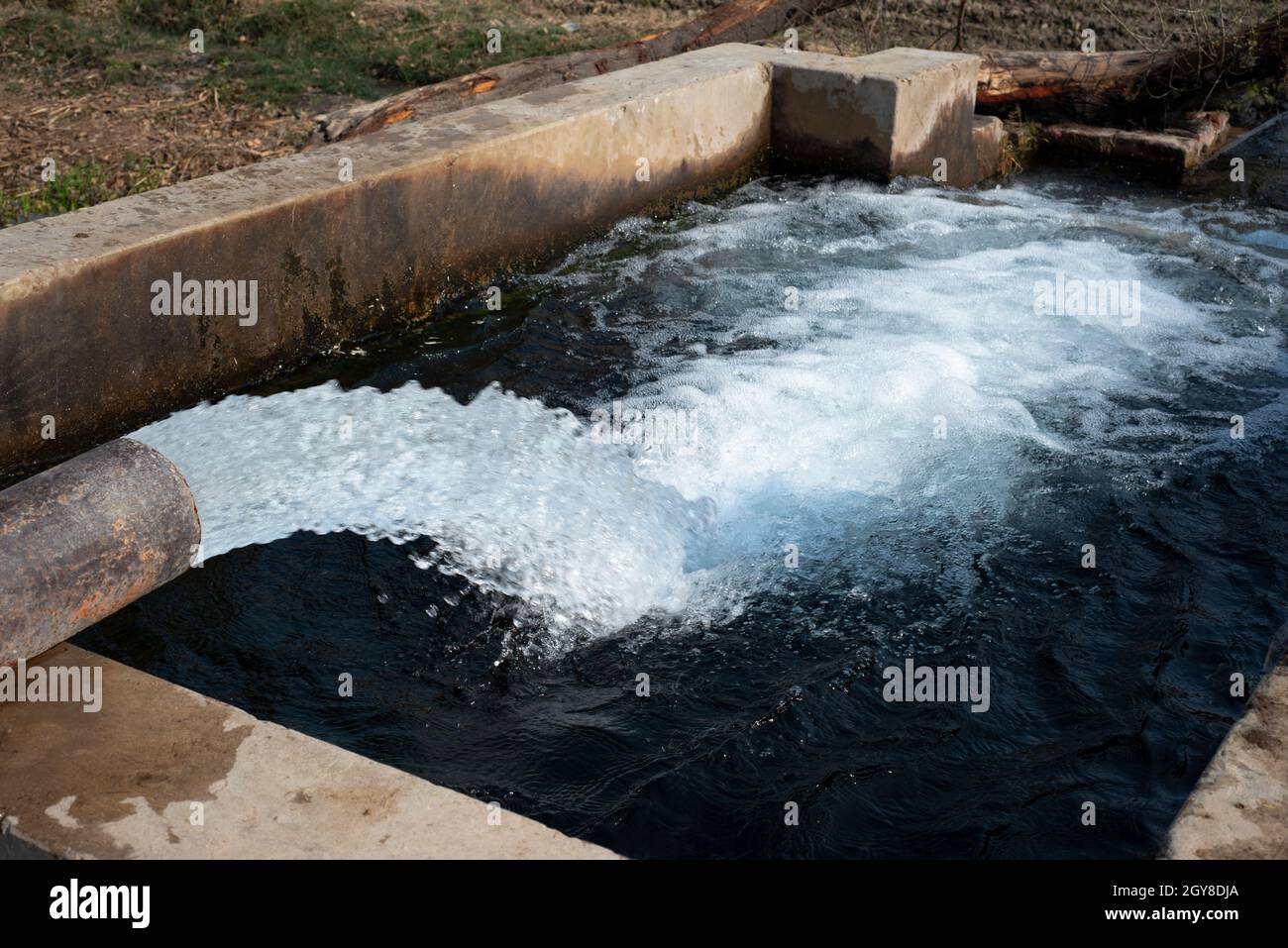 Turbine Pump, Field Irrigation system in Pakpattan District, Punjab ...