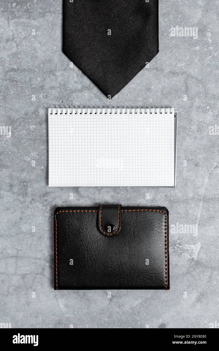 Presenting Everyday Carry Essentials, Displaying Pocket Contents Stock ...