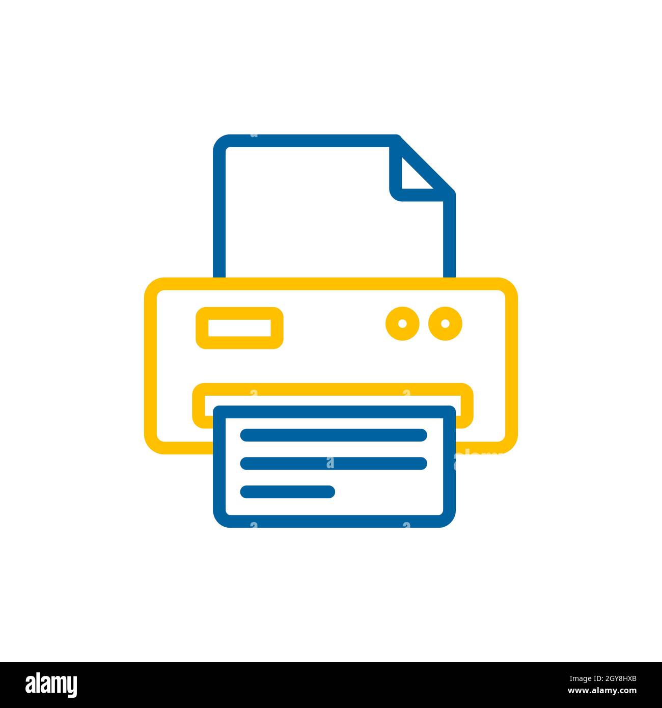 Printer Logo Cut Out Stock Images & Pictures - Alamy