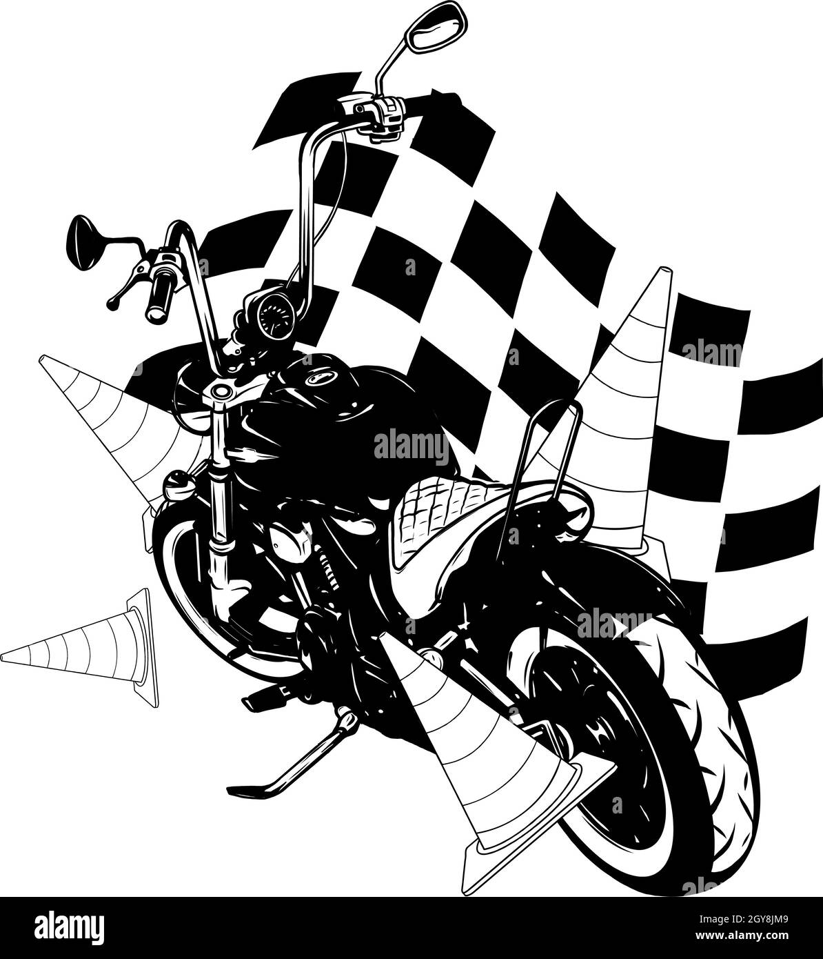 Cafe vintage print Black and White Stock Photos & Images - Alamy