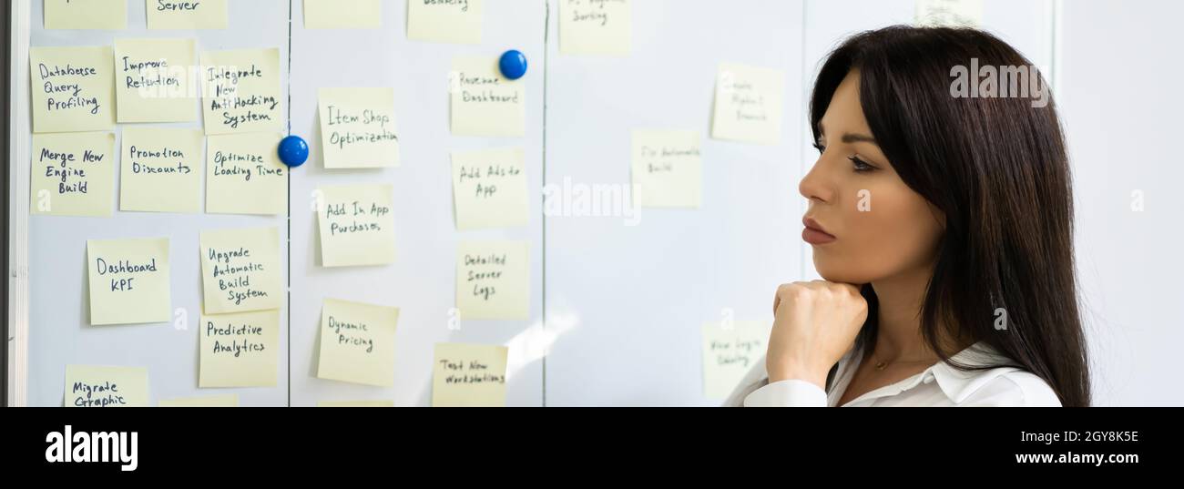 Kanban banner hi-res stock photography and images - Alamy