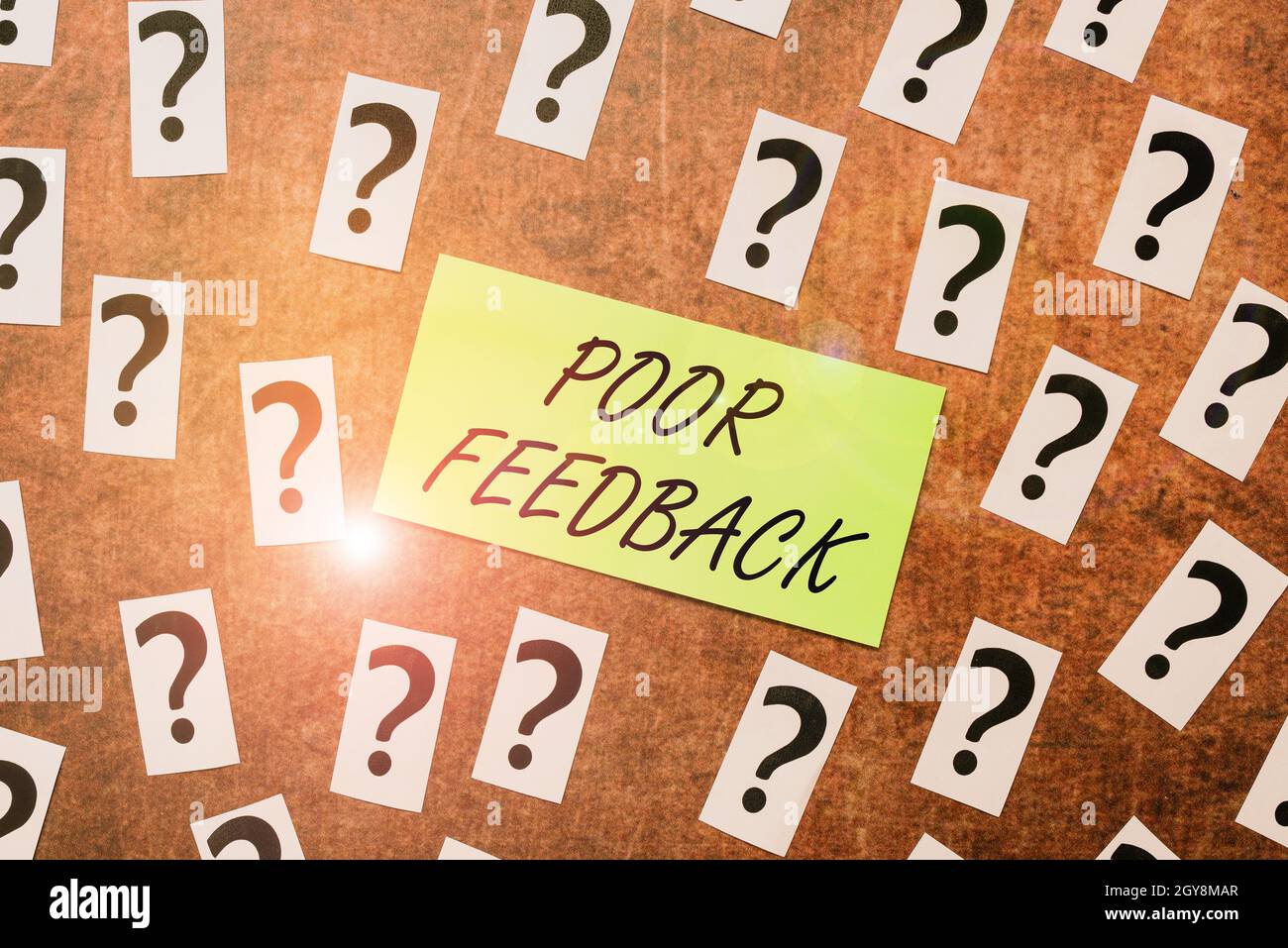 Hand writing sign Poor Feedback, Business concept lowgraded evaluation ...