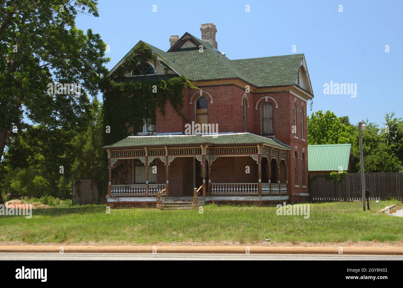 Historic Victorian Home in Rural East Texas Stock Photo - Alamy