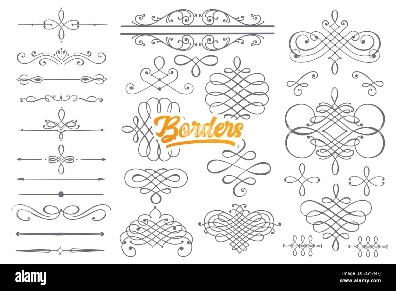 Lettering doodle Cut Out Stock Images & Pictures - Alamy