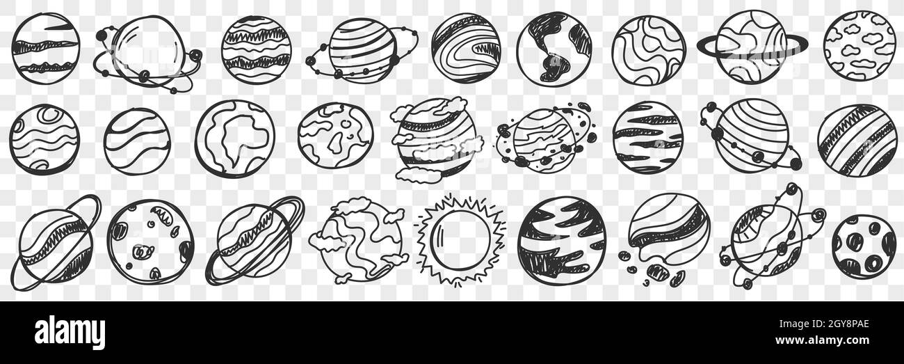 Planet Neptune Drawing