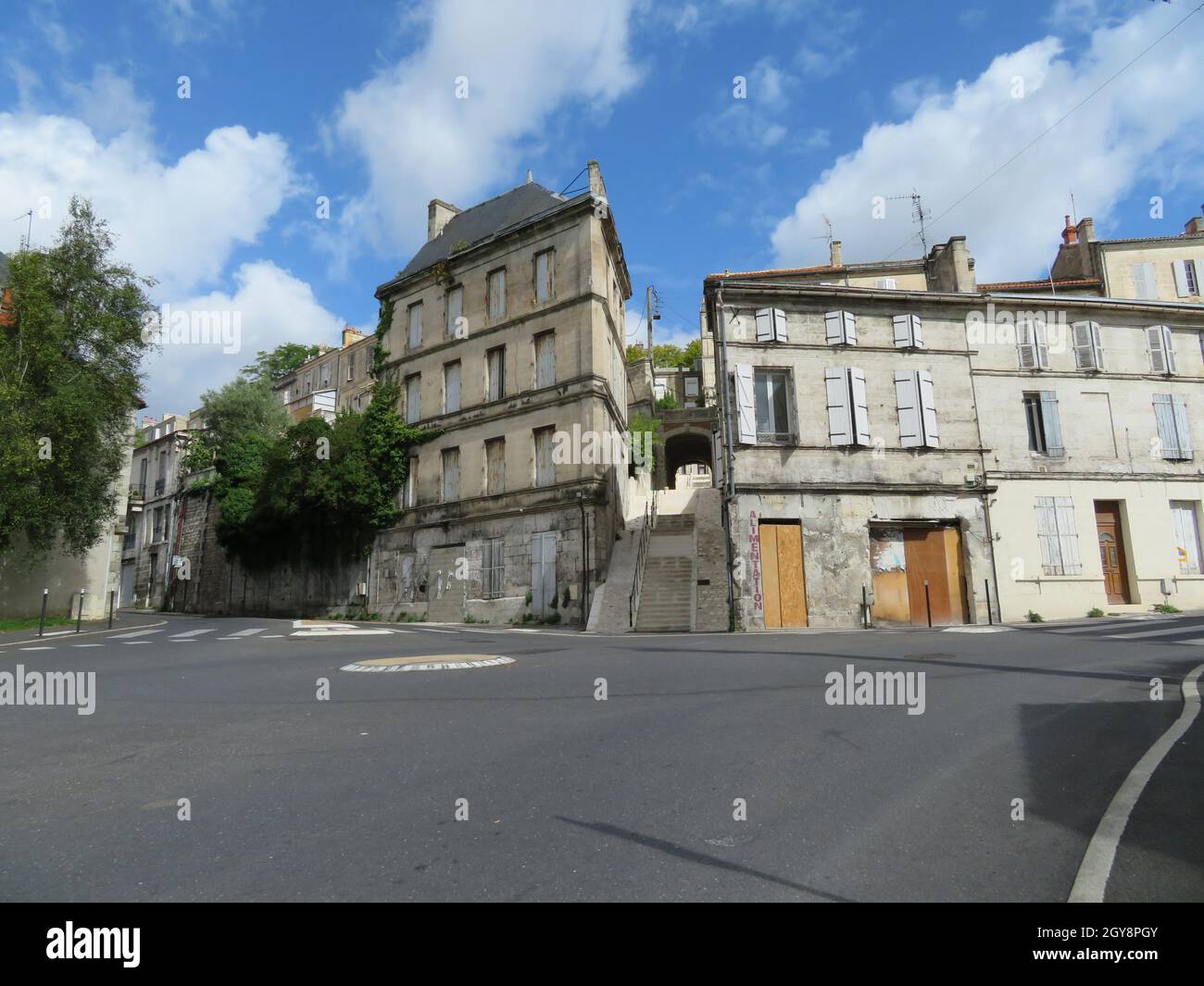 beautiful French city with old buildings large churches Stock Photo - Alamy